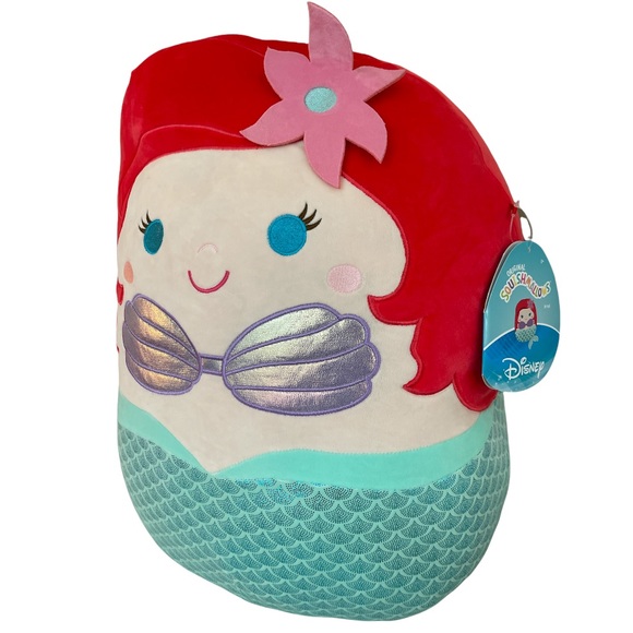 Squishmallows | Other | Ariel 2 Jumbo Disney Original Squishmallow ...